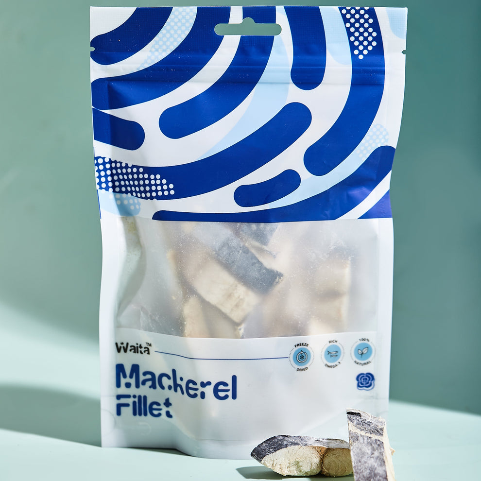 Waita Freeze Dried Mackerel 40g/350g – Waita Pets - Freeze-Dried ...