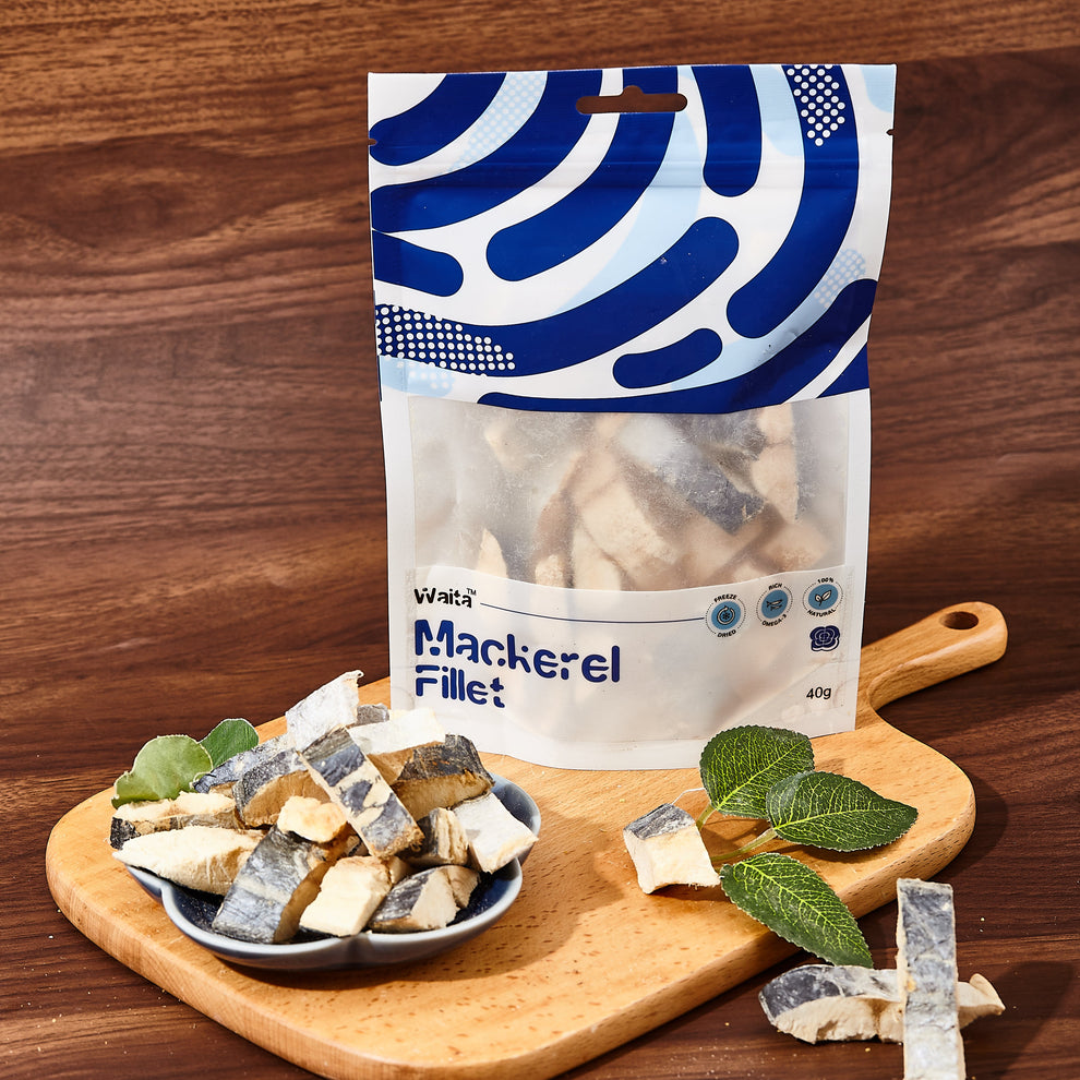 Waita Freeze Dried Mackerel 40g/350g – Waita Pets - Freeze-Dried ...